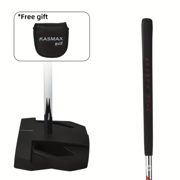 KASMAX Zero-Torque Putter With PU Triangular Offset Grip